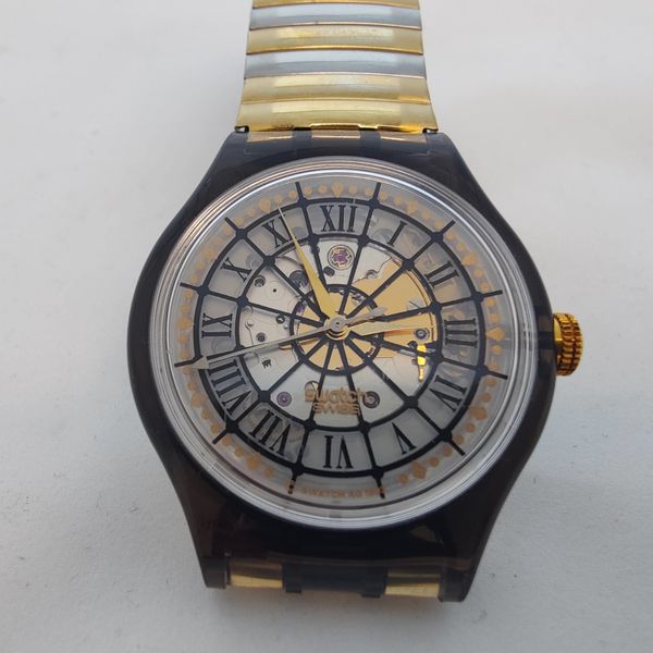 SWATCH New Wristwatch Automatic "Marechal" SAM101 1994 in the original ...
