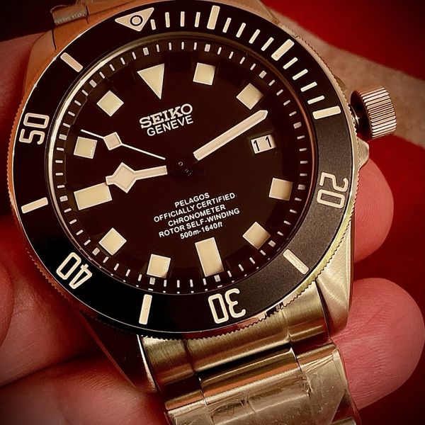 Omaggio Pelagos Seiko MOD 42mm!!! Automatico Full Sizeâ ¢â ¢Ancora ...