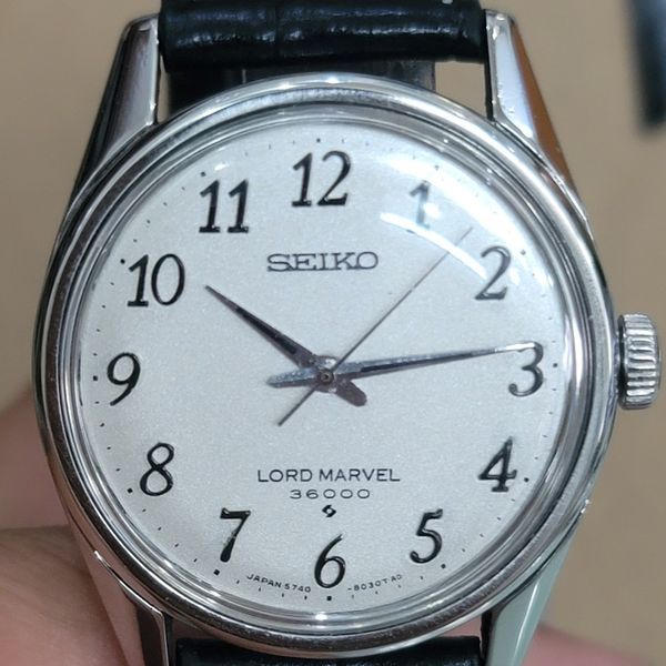 Vintage Seiko Lord Marvel 5740C 23J SS Hi-Beat 36000bph Hand Winding ...