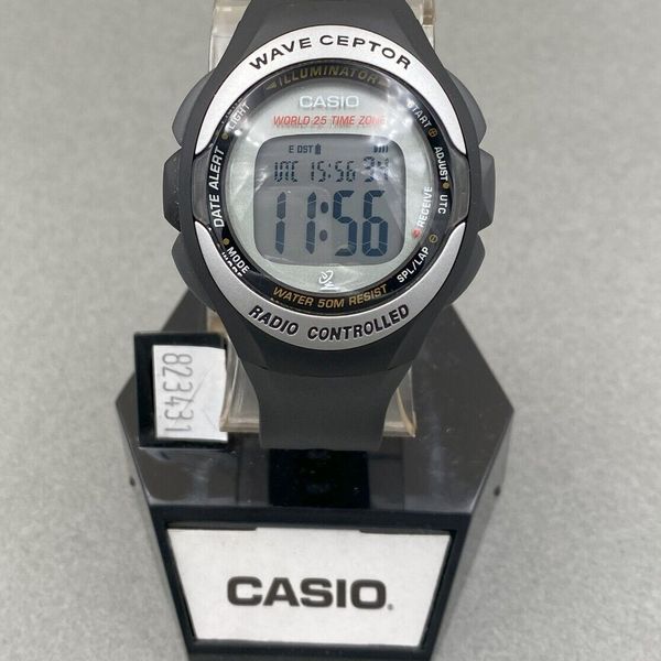 CASIO WV-50 Men's Wave Ceptor Digital Watch, World Time, Timer, Active ...