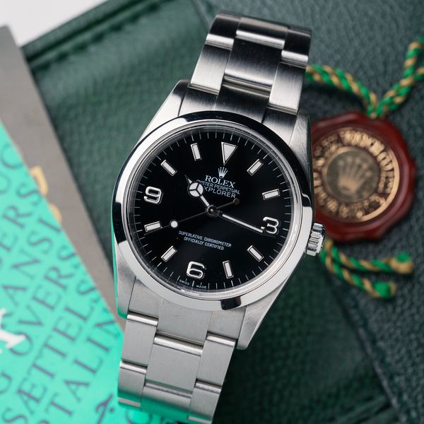 FS: 2004 Rolex Explorer Ref. 114270 with Box & Papers | WatchCharts ...