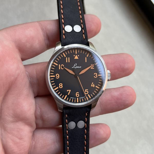 [WTS] Laco Neapel 39mm Black/Orange Brand New | WatchCharts Marketplace