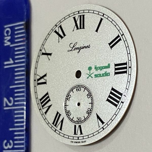 Vintage Longines Dial For Men's Watch with Sec Sub-Dial and Saudi ...