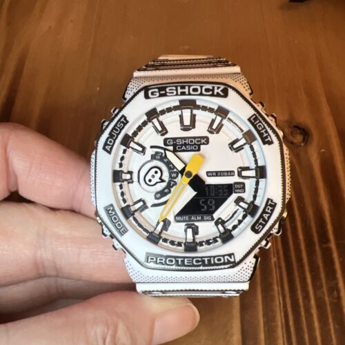 Casio G-SHOCK MANGA THEME GA-2100MNG White Watch | WatchCharts Marketplace