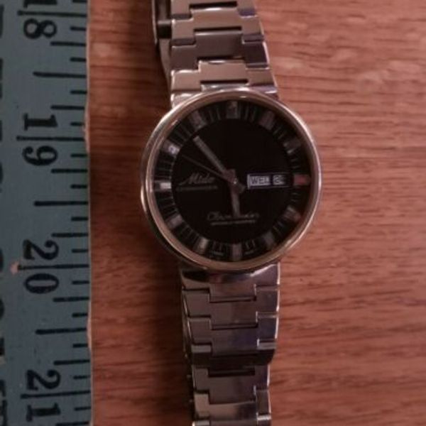 Vintage Mido Commander Chronometer Automatic Wrist Watch | WatchCharts