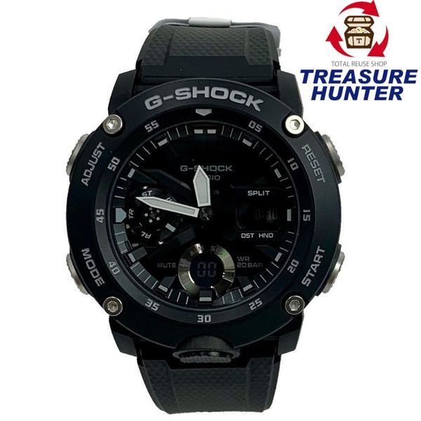 CASIO G-SHOCK watch GA-2000S-1AJF black digital analog chronograph ...