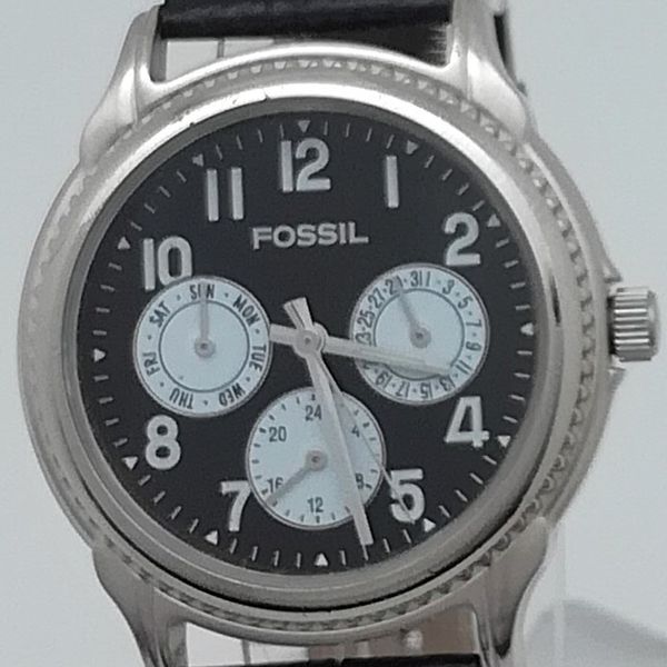 Fossil Ladies' Watch, BQ-8759, Day/Date Display, Luminous Hands, Watch ...