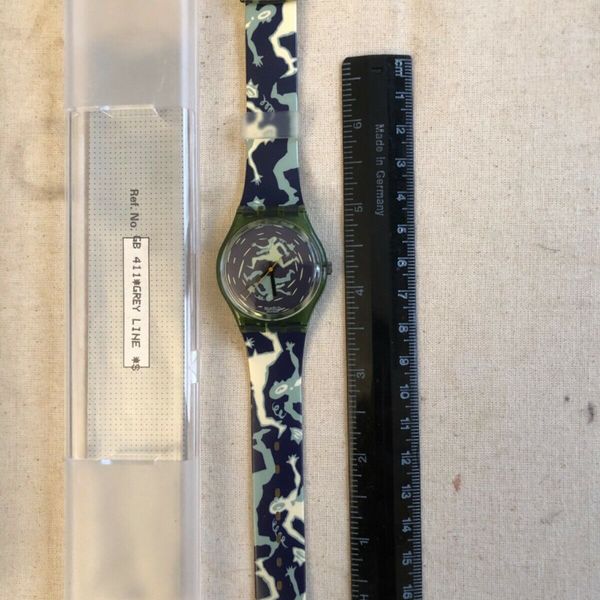 New NIB Massimo Giacon Swatch Watch Crash | WatchCharts