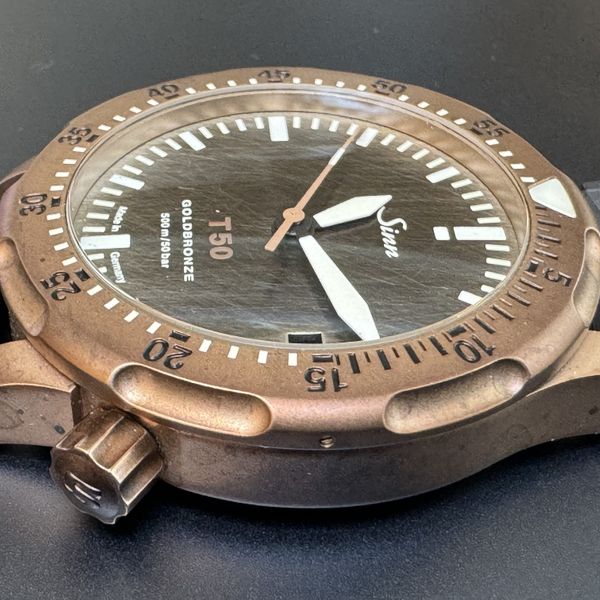 FSOT: Sinn T50 Goldbronze Sinn Gold Bronze Full Set | WatchCharts ...