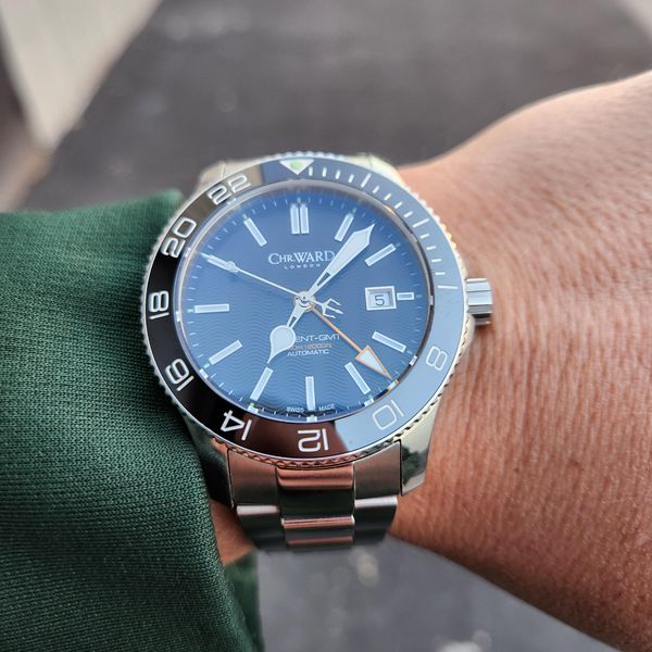 [WTS] Christopher Ward C60 Trident Pro GMT 600 $800 shipped c60.43.gm ...