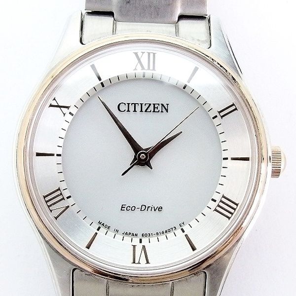 CITIZEN Citizen [Operation product] Eco Drive Solar Women's Watch E031 ...
