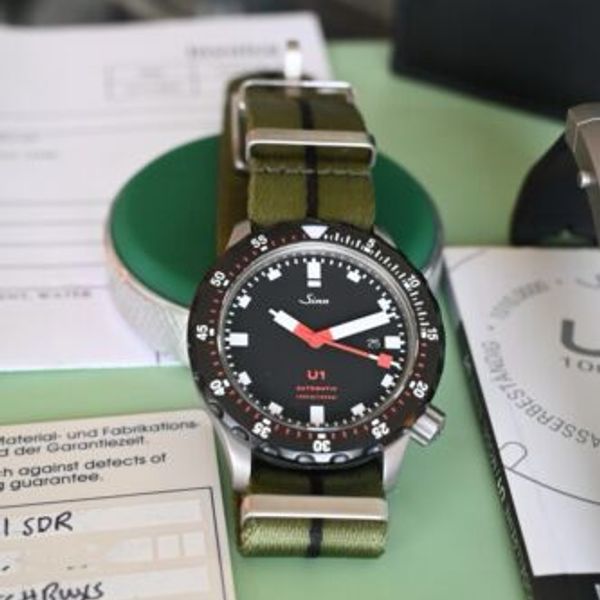 Sinn U1 SDR Watch - Box & Papers - Good Condition - Freshly Serviced ...