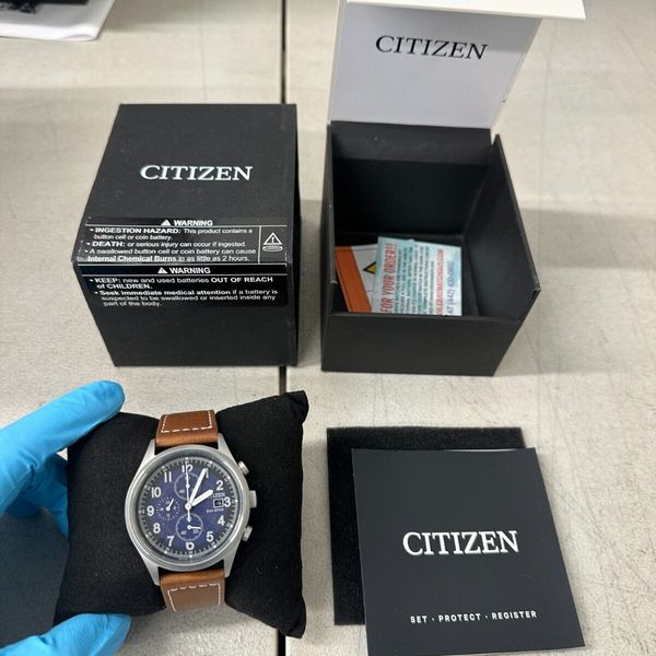 Citizen Men's Eco-Drive Weekender Garrison Chronograph Field Watch ...