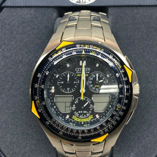 Citizen Eco Drive Blue Angels Skyhawk Men's Watch Model C651-S059968 ...