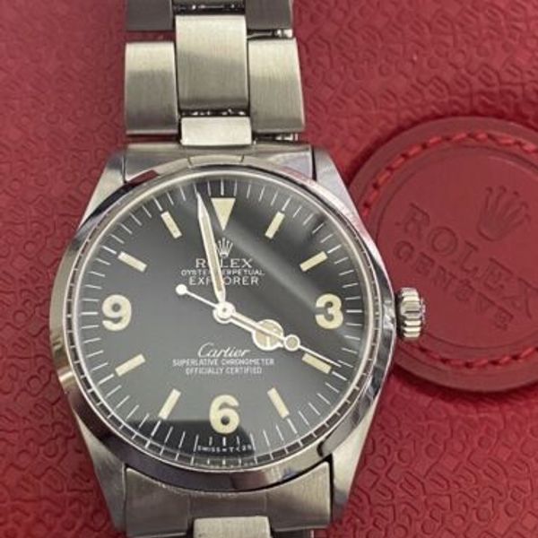 Rolex / Cartier Explorer 5500 | WatchCharts Marketplace