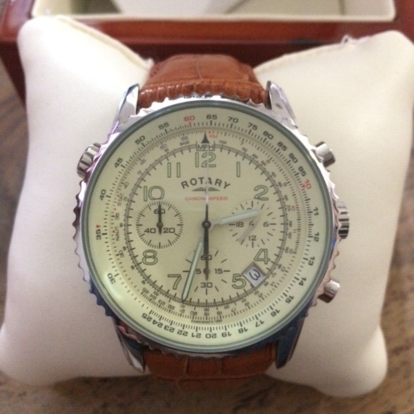 Rotary vintage Aviator chronograph watch | WatchCharts Marketplace