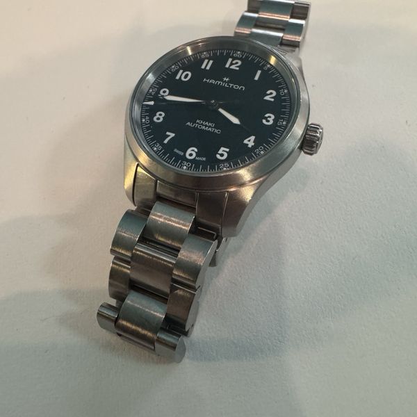 Hamilton X Engineered Garments H70235130 Khaki 36mm Titanium Automatic ...