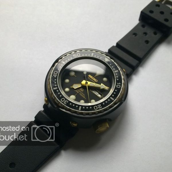 OHPF: Seiko 7C46-7009 1000m golden Tuna (SQ Dial) | WatchCharts