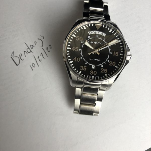 [WTS] Hamilton day date pilot interstellar | WatchCharts Marketplace