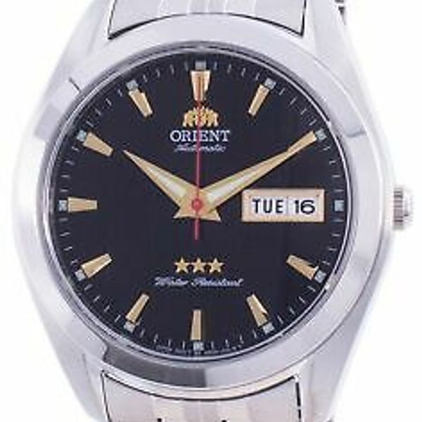 Orient Tri Star Black Dial Automatic RA-AB0032B19B Men's Watch ...