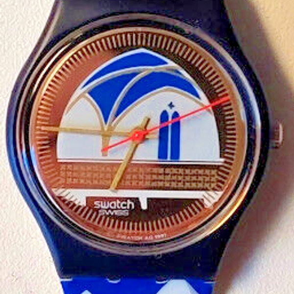 Swatch Back Stage - GN120 - 1992 Vintage Swatch - HTF - New - Original ...