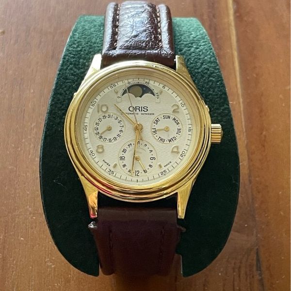 Oris Moonphase 7433 double calendar | WatchCharts Marketplace