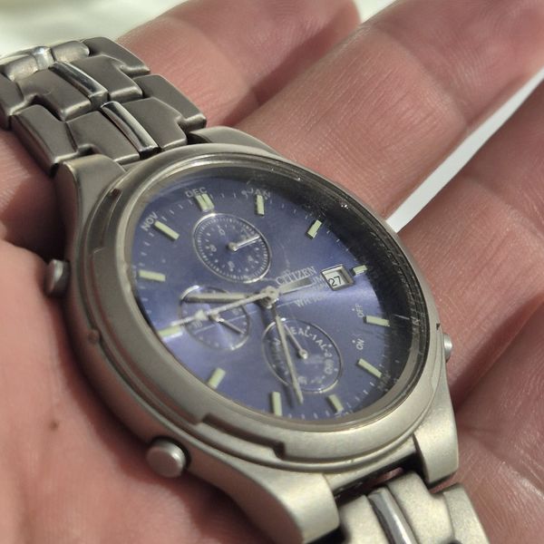 Citizen Titanium Chronograph WR100 | WatchCharts Marketplace