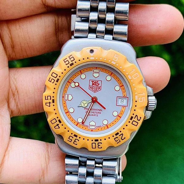 tag heuer 38 mm formula 1 original rare men watch 373.513 with box ...