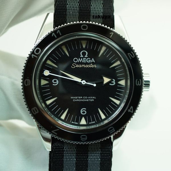 FSOT:Omega SEAMASTER 300 SPECTRE JAMES BOND LIMITED EDITION WARRANTY ...
