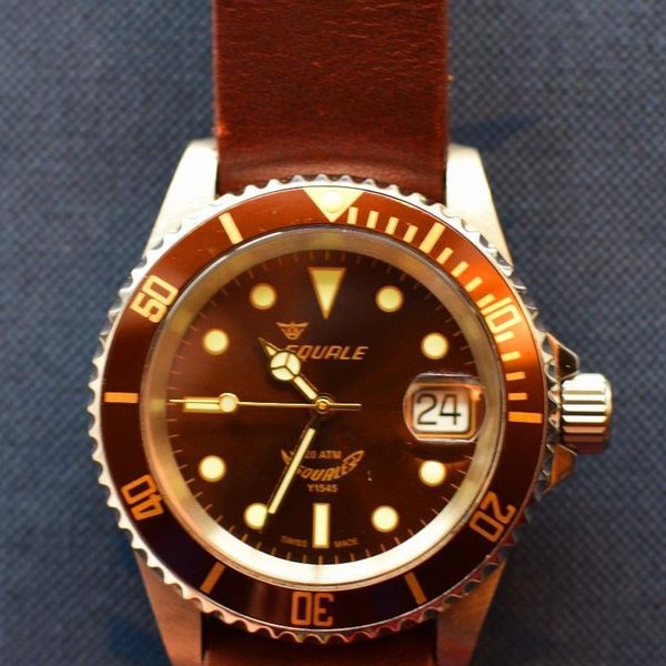 [WTS] Squale 20 Atmos 1545 Root beer | WatchCharts