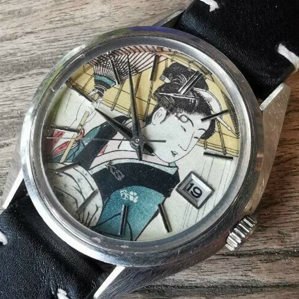 Serviced 1970`s Vintage King Seiko KS 5626-71113 Automatic Watch Ukiyo ...