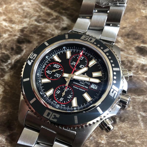 FS: Breitling SuperOcean 2 Chronograph STORE DISPLAY | WatchCharts ...