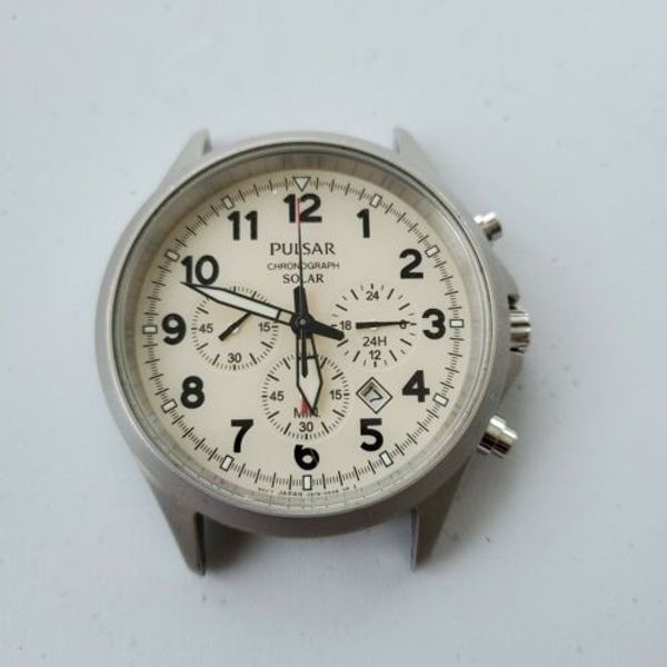 PULSAR (by Seiko) MEN'S #VS75-X001 SOLAR CHRONOGRAPH READ | WatchCharts