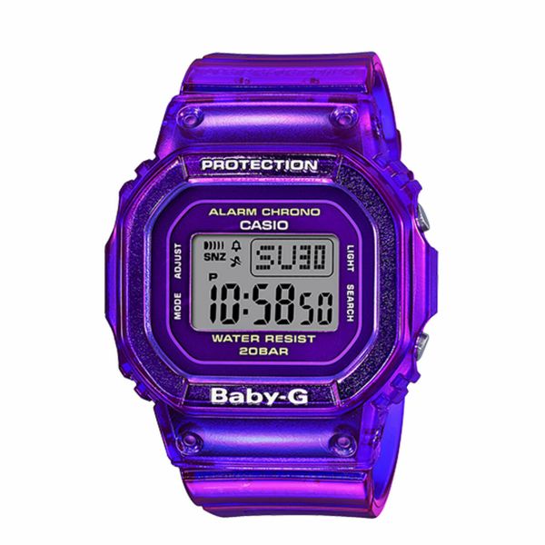 Casio G-Shock Baby-G BGD560 Digital Resin Purple Skeleton Watch BGD560S ...