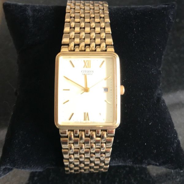 CITIZEN QUARTZ GOLD PLATED WATCH MODEL 6010 S51482 | WatchCharts