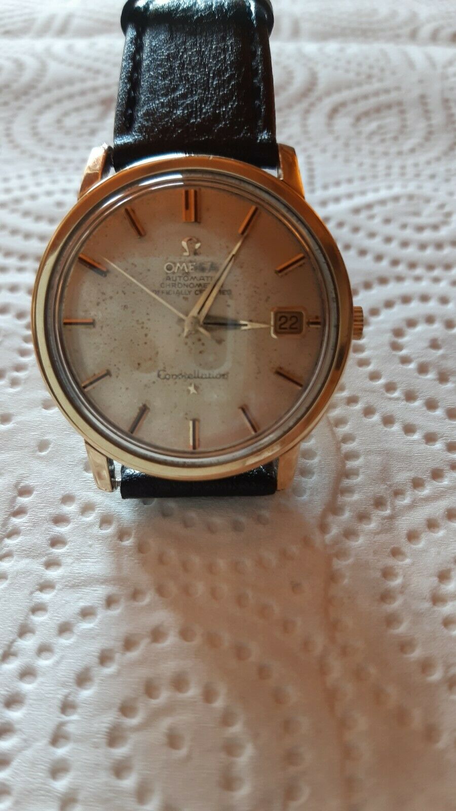 OMEGA CONSTELLATION AUTOMATIQUE . CAL.561 . OR & ACIER. SUPERBE.NO BOX ...