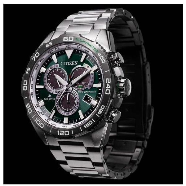 Brand-New Citizen Promaster LAND EcoDrive CB5034-91W Radio Solar Watch ...