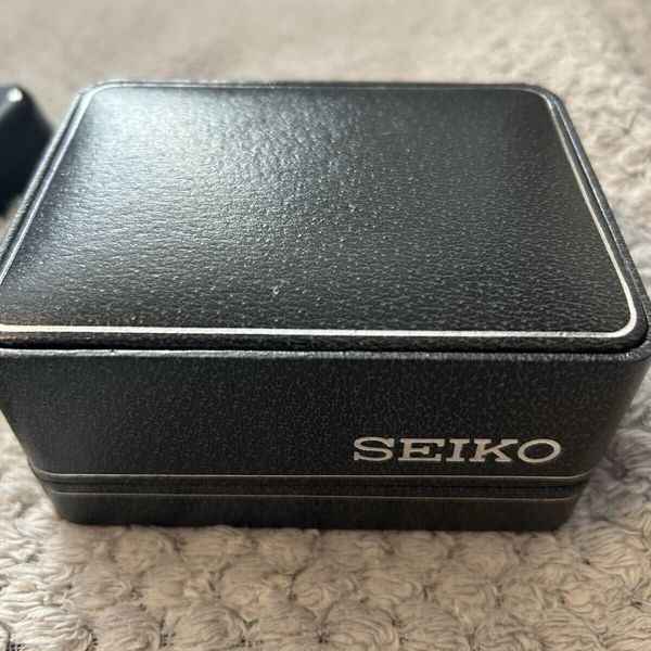 Vintage Seiko Watch Box Empty | WatchCharts Marketplace