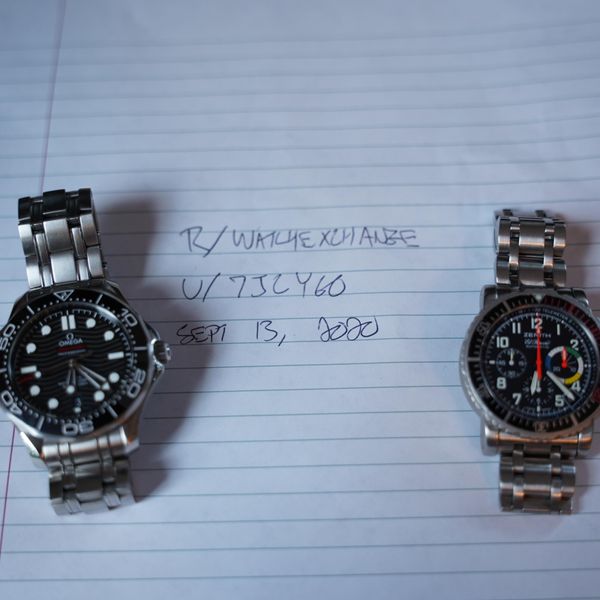 [WTS] Omega Seamaster Diver 300M and Zenith Rainbow Flyback El Primero ...