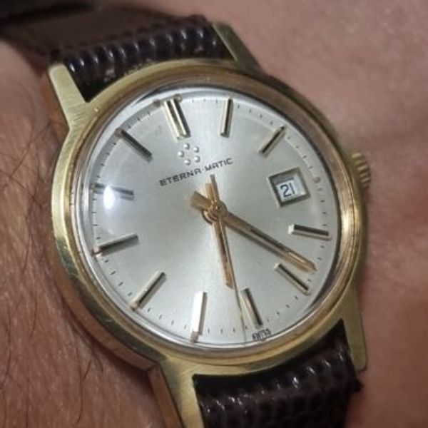 Ladies Vintage Eterna Watch,vintage Eterna Automatic watch, Eternamatic ...