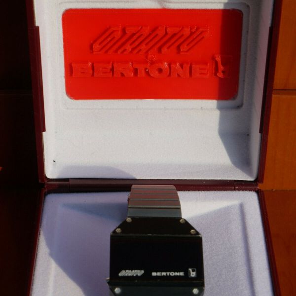 Vintage RED LED WATCH BULER BERTONE STRATOS with Box | WatchCharts ...