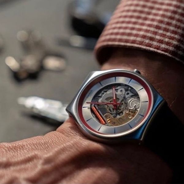 Swatch Q watch from 007 NoTime To Die | WatchCharts Marketplace