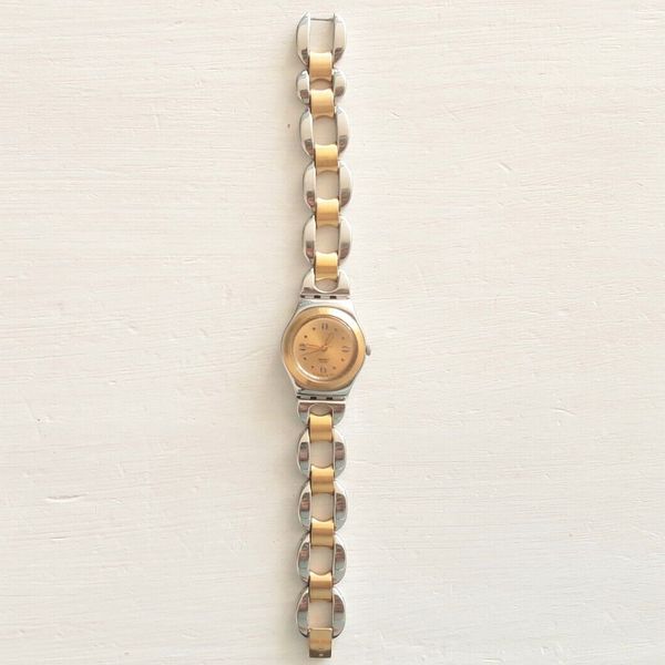 Swatch Irony Ag 2001 Two Tone Ladies Swiss Watch | WatchCharts Marketplace