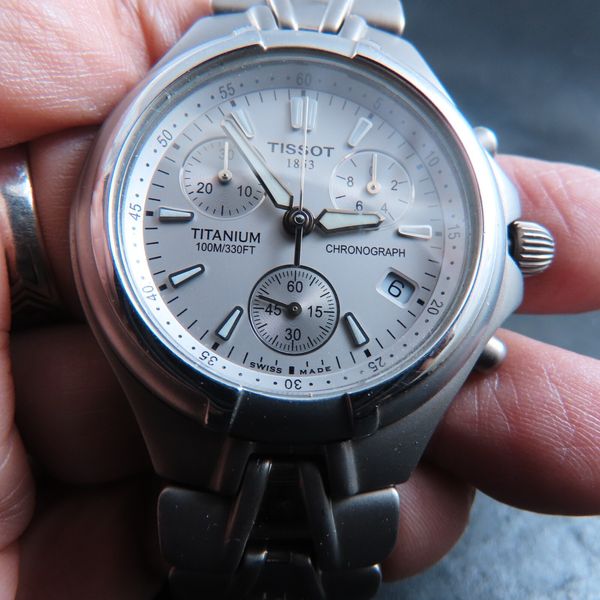 Swiss Made Titanium Tissot Chronograph Quartz Men Watch | WatchCharts ...
