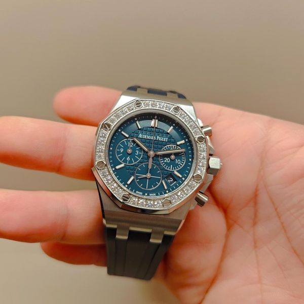 Audemars Piguet Royal Oak Offshore 26231ST Ladies Blue Dial (2022 ...