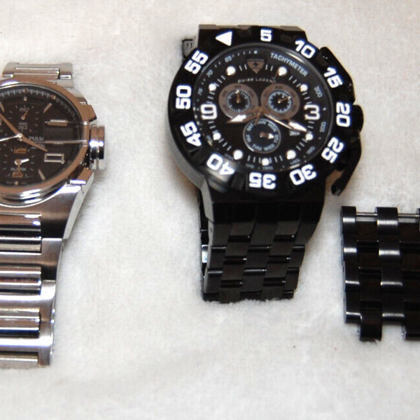 Lot of 3 New Watches with Broken Movements Pulsar Seiko Swiss Legend ...
