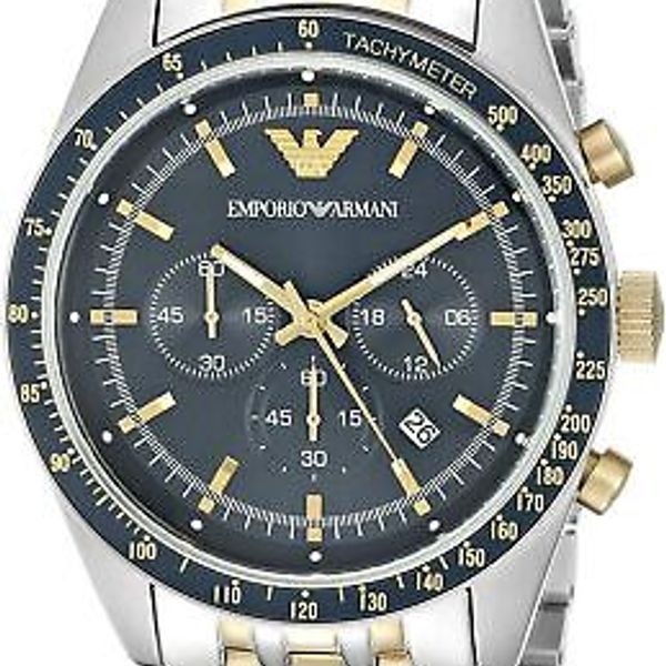 EMPORIO ARMANI Watch Tazio AR6088 Men's | WatchCharts Marketplace
