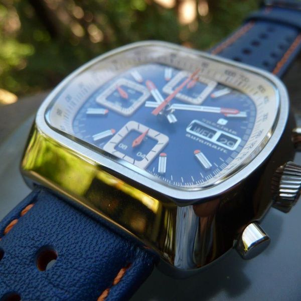 FS: Stratton Speciale BNIB Retro Rally Automotive Square Chronograph ...