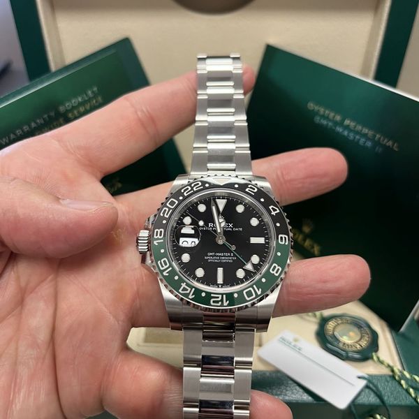 FS: Rolex 126720VTRN Lefty Sprite with Oyster Bracelet fresh new dated ...