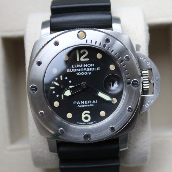 FS: Panerai PAM 243 Submersible PAM00243 PAM243 1000M 1950 W/BOX AND ...